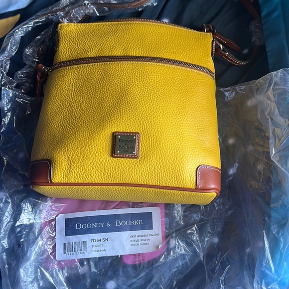 Dooney & Bourke | Bags | New Pebble Grain Dooney Bourke Sunset ...
